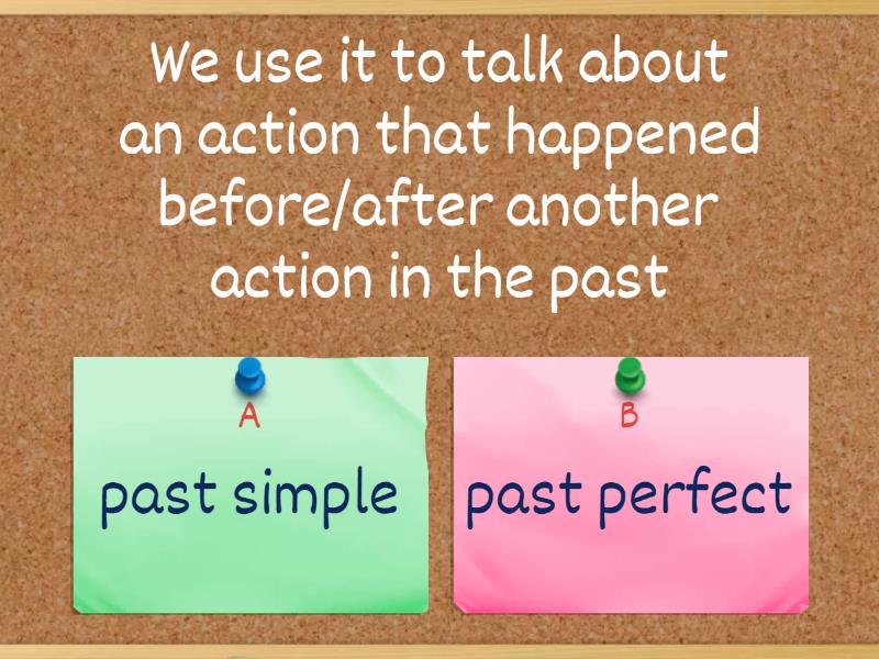 B2: Past perfect vs. Past simple - Quiz