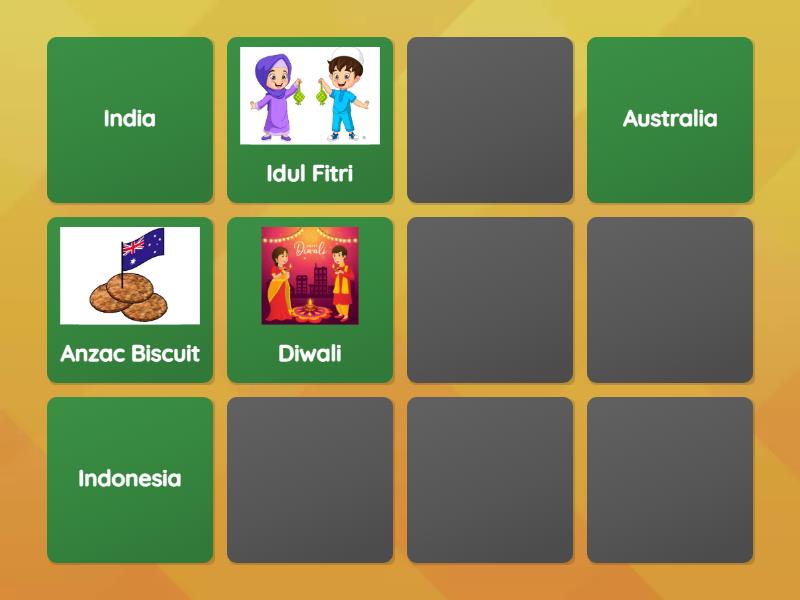 Celebration - Matching pairs