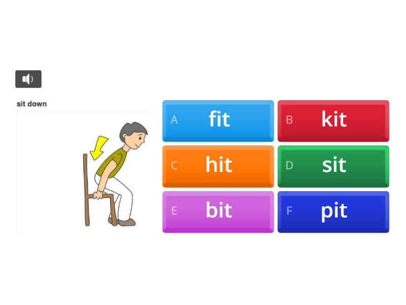 CVC -it words - Quiz