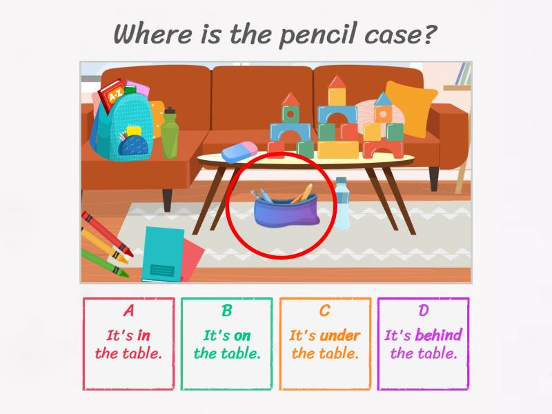 GESE Level 2 Lesson 4 Game 1 - Prepositions () - Quiz