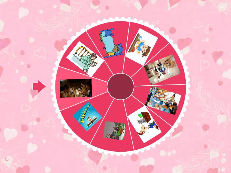Daily routines - Spin the wheel