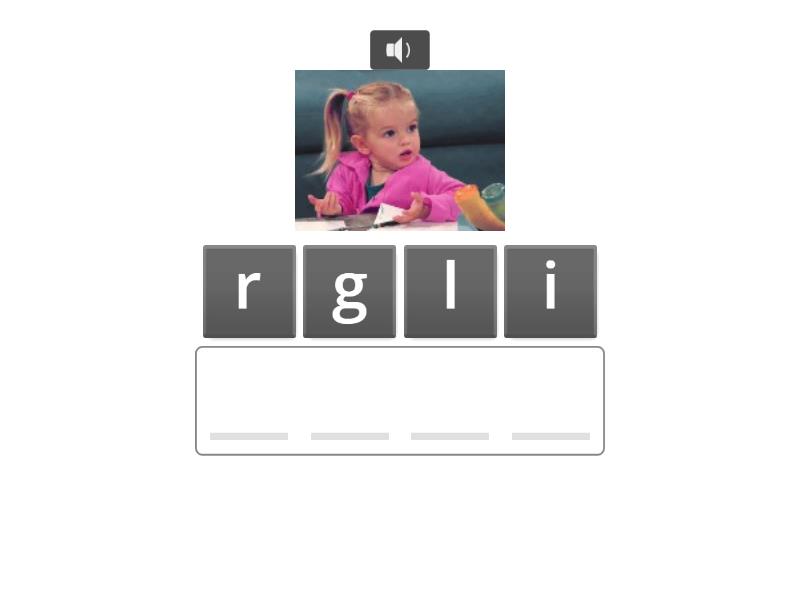 U3 - Lesson 6 (Phonics) - Anagram