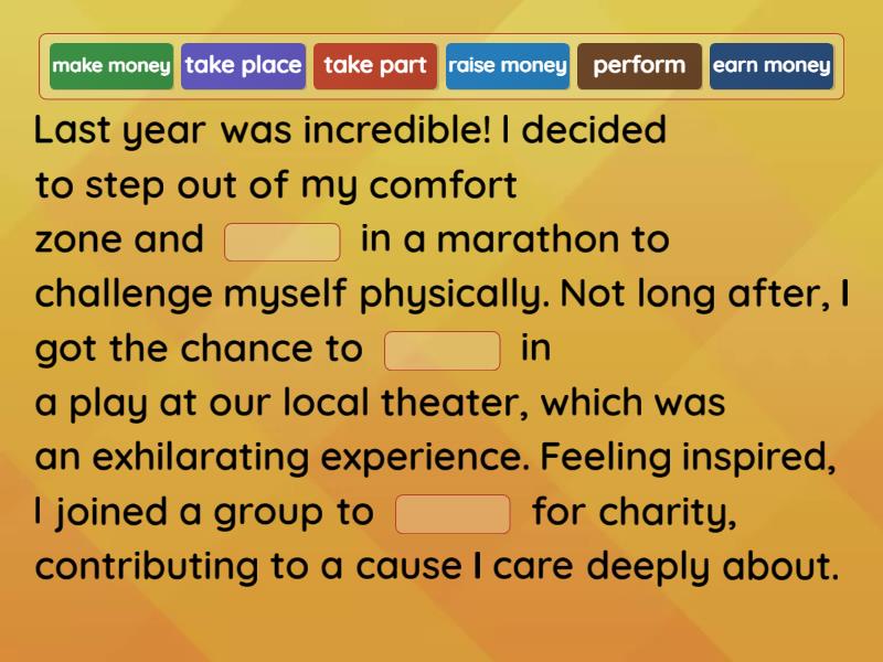 Roadmap B1, 3A - Complete the sentence