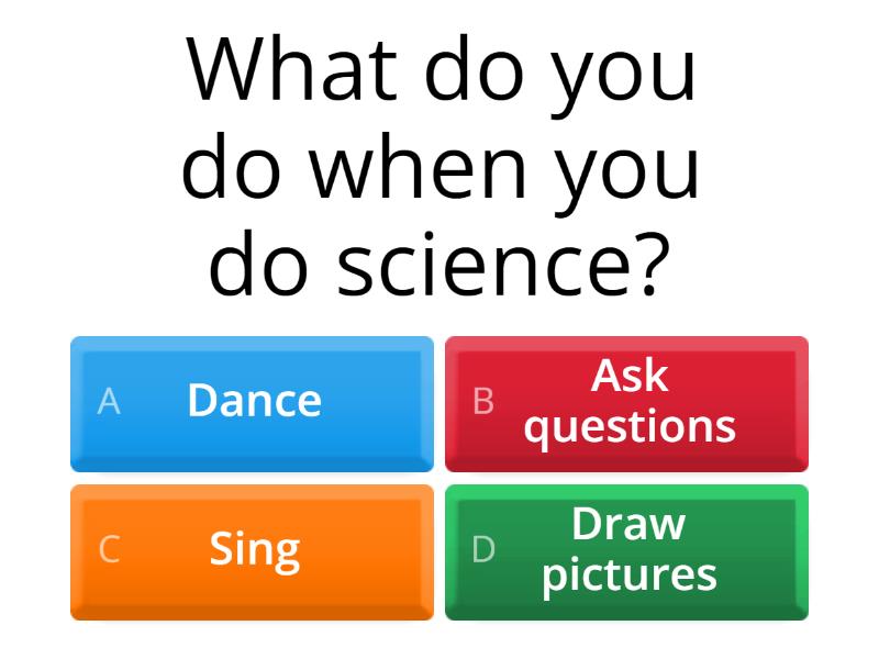 Science inquiry - Quiz