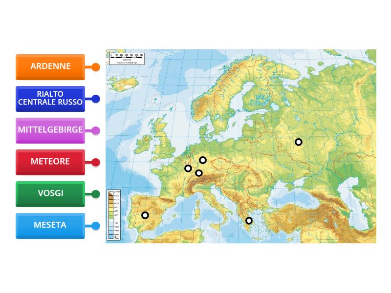 COLLINE D'EUROPA - Labelled diagram