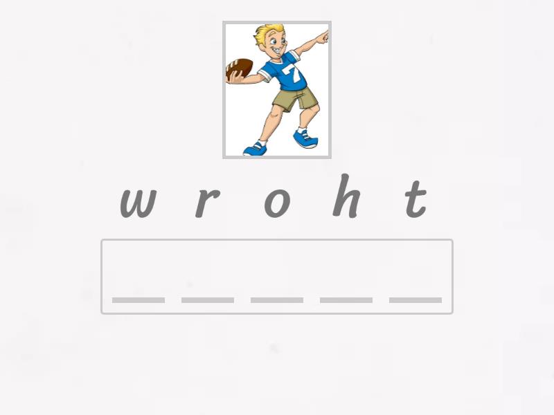 PU1 U7 voc2 - Anagram