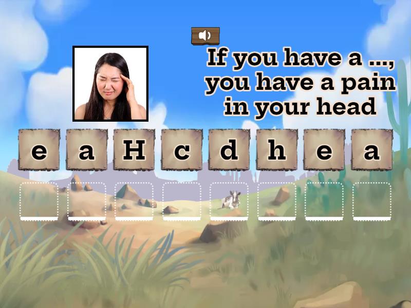 Health problem - Anagram