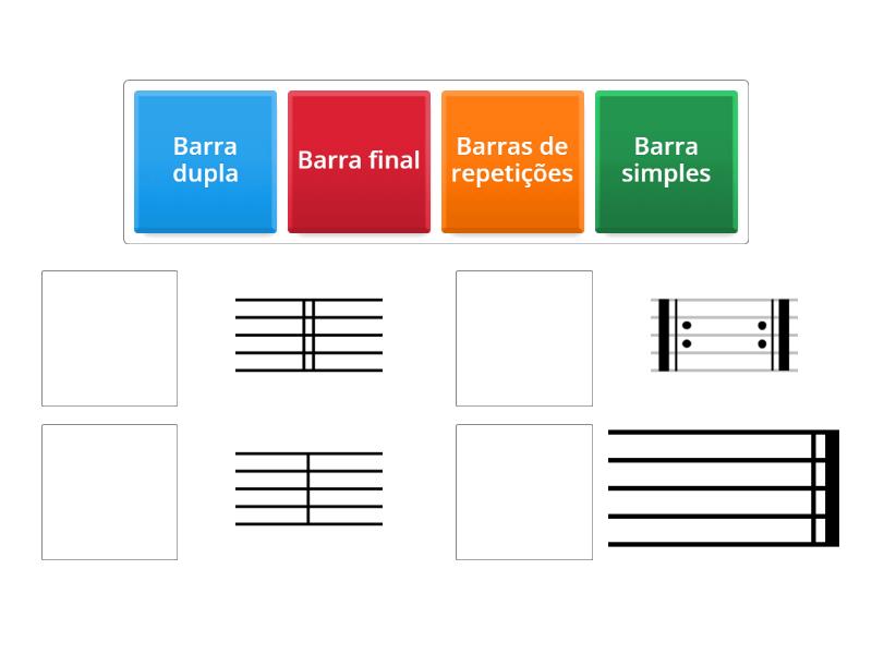 Barras de compasso - Match up
