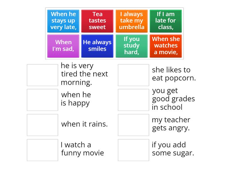 Zero Conditional - Match up