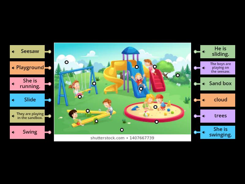 Playground vocabulary By Ms. Cris - Labelled diagram