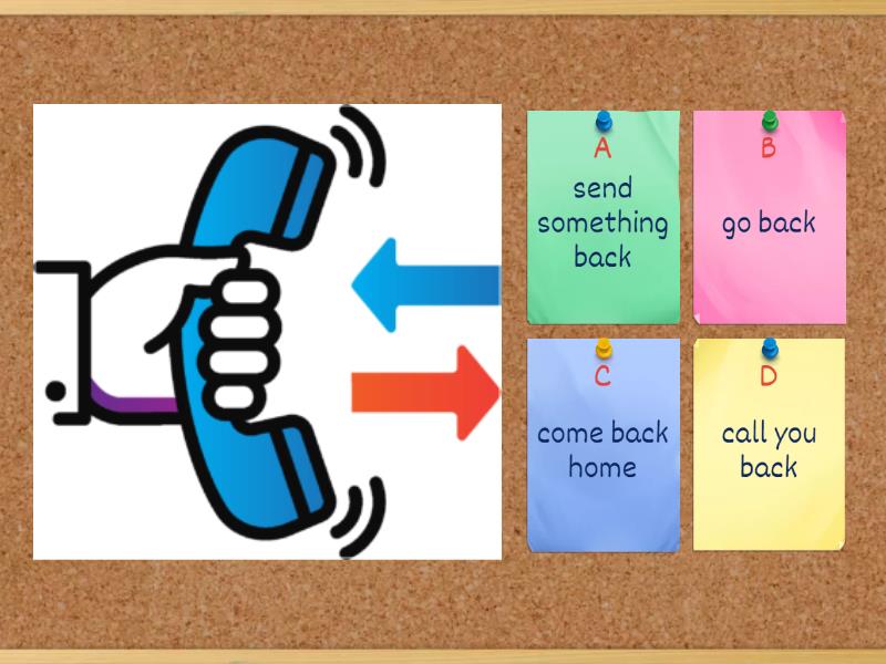 Back vocabulary - Quiz
