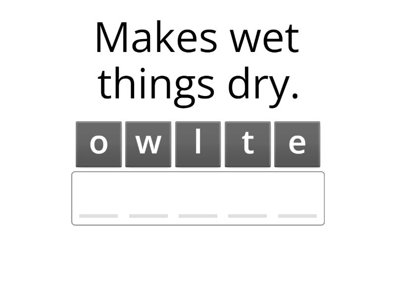 summer clothing - Anagram