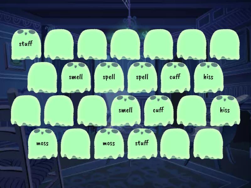 Double Consonant Ending - Matching pairs
