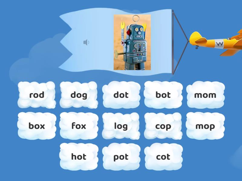 Short "o" Vocab - Find the match