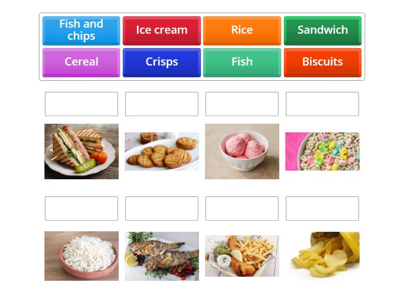 Match Food - Match up