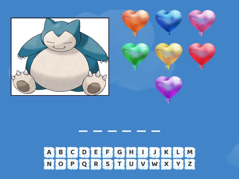 Pokemon, I Choose You - Homework - Hangman