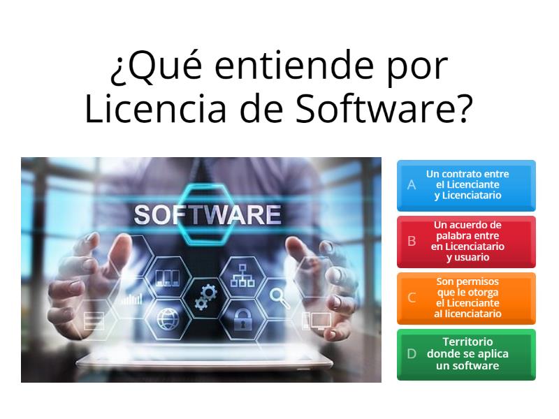 LICENCIAS DE SOFTWARE - Quiz