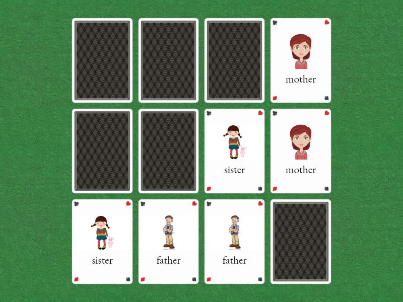 FAMILY MEMORY GAME - Parejas