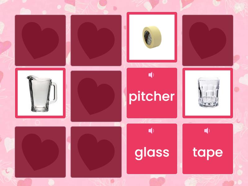 Unit #3: Household objects - Parejas