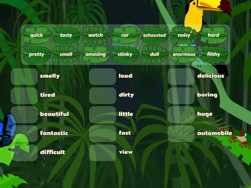 Synonyms - Match up