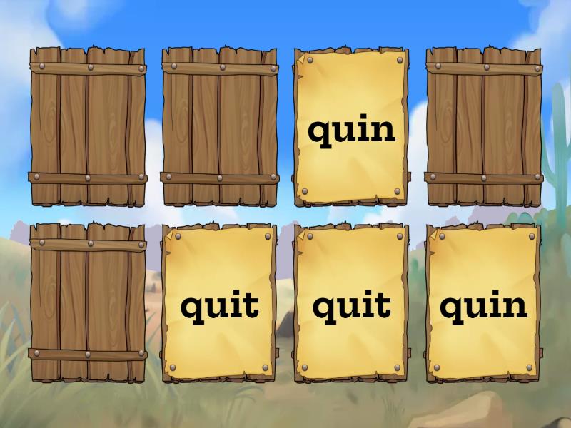 qu match - Matching pairs