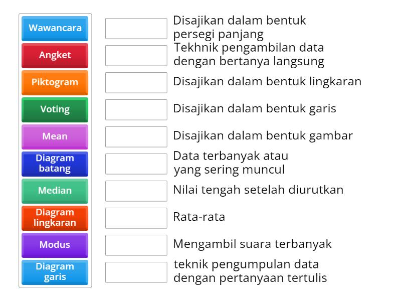 Istilah dalam Pengolahan Data - Match up