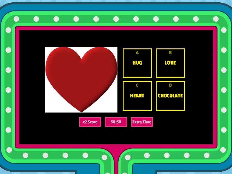 Valentines Day GAME SHOW -2 - Gameshow quiz