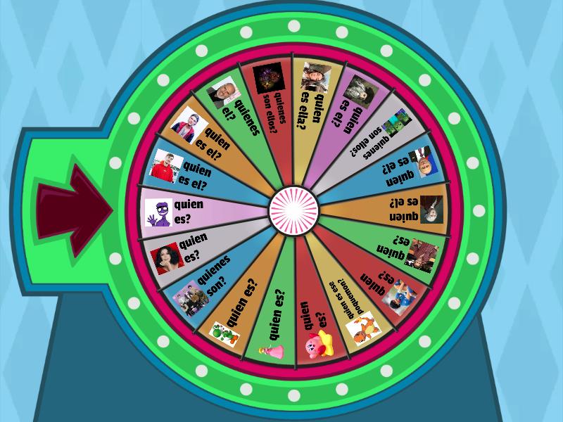 famosos - Random wheel