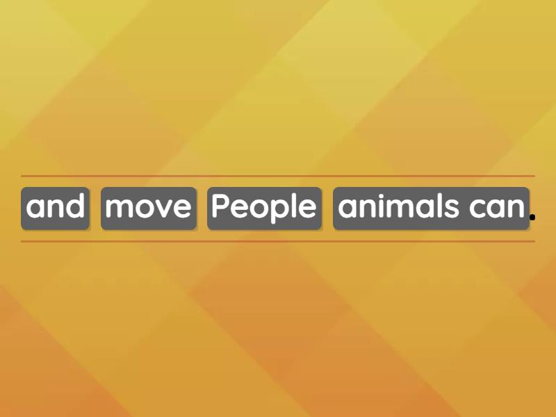 WBASIC1 UNIT 6_Ready, Set, Move [Sentence Practice] - Reordenar