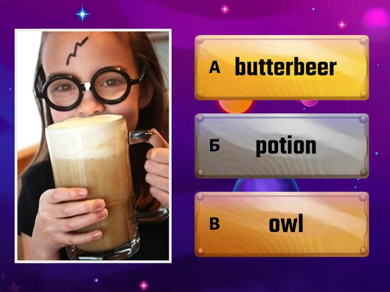 Harry Potter vocabulary - Quiz