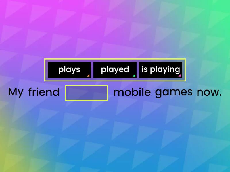 SO B1 U1 Present Simple, Present Continuous, Past Simple - Missing word