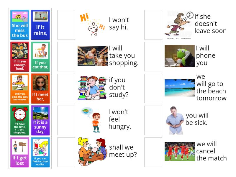 First Conditional Match Pairs - Associação