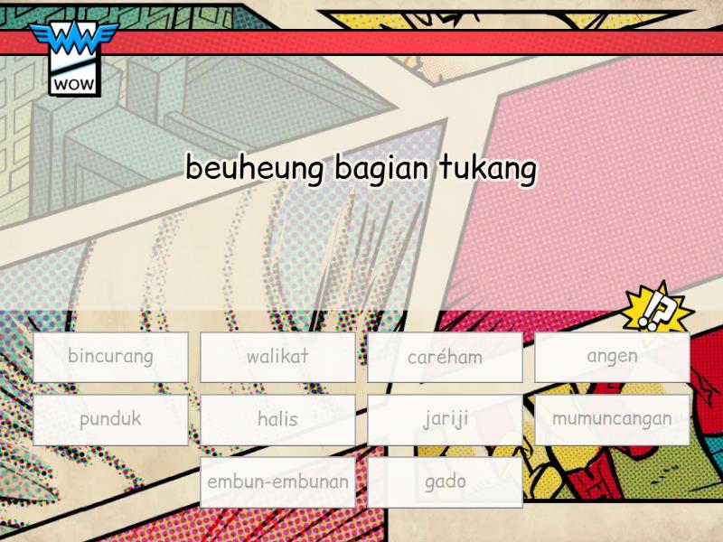 Latihan Soal Babagian Awak - Find the match