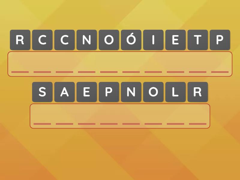 Palabras claves de medidas de seguridad y requisitos generales - Anagrama