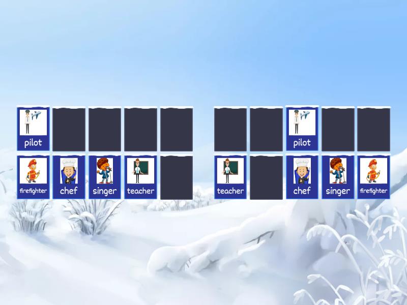 jobs and career - Matching pairs