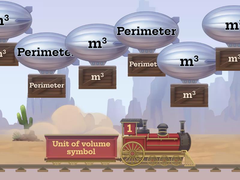 Perimeter, Area and Volume - Balloon pop