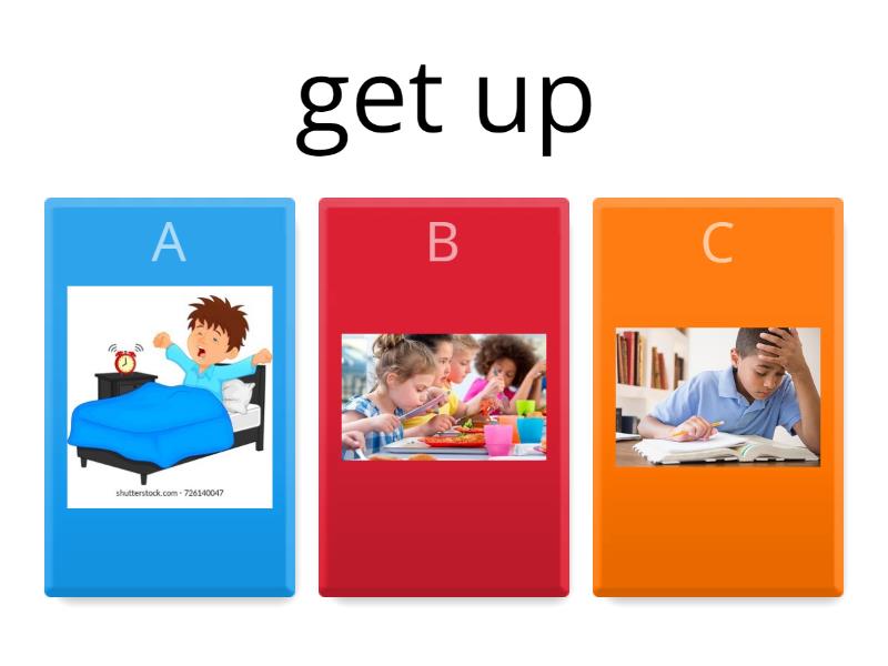 ESOL - Pre Entry - Daily routines - Quiz