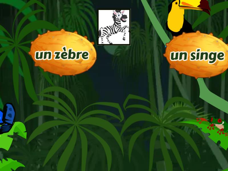 Je peux compter - le zoo - Flying fruit