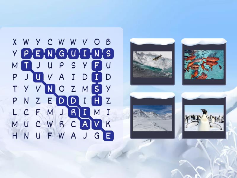TUNDRA - Wordsearch