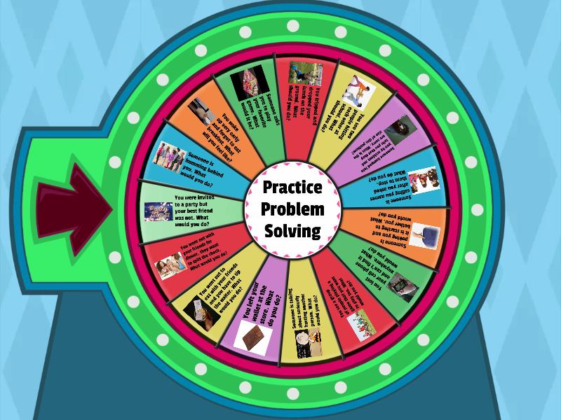 Problem Solving scenarios - Spin the wheel