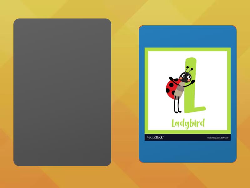 Phonics letter L - Speaking cards
