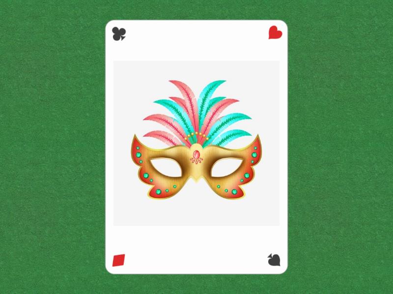 Le carnaval en France - Flash cards