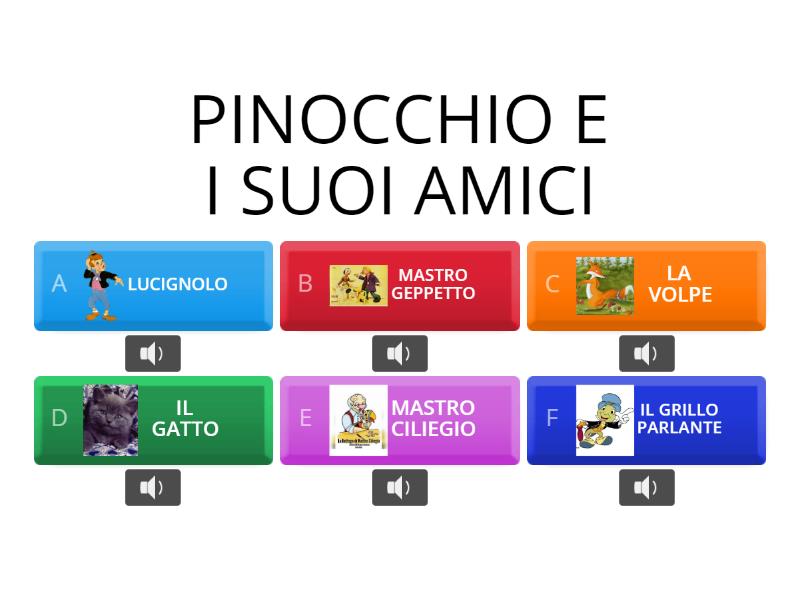 PINOCCHIO - Quiz