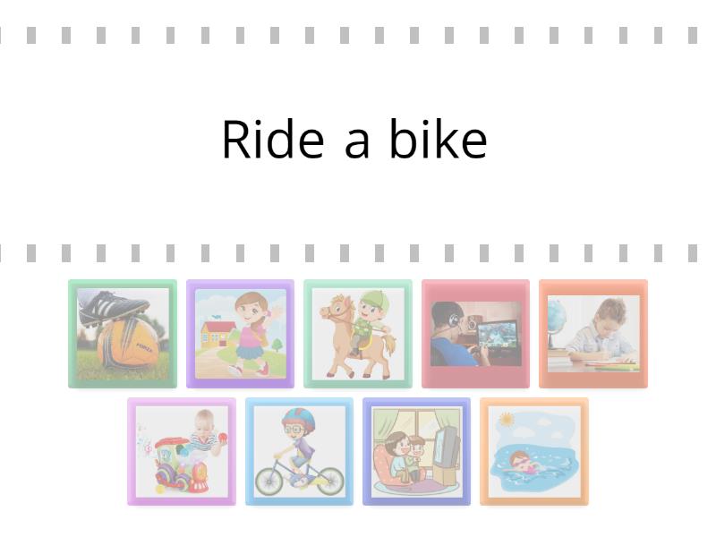 SM1 unit 5 daily routine match - Find the match