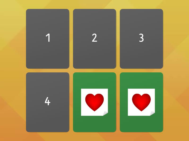 MEMO - Matching pairs