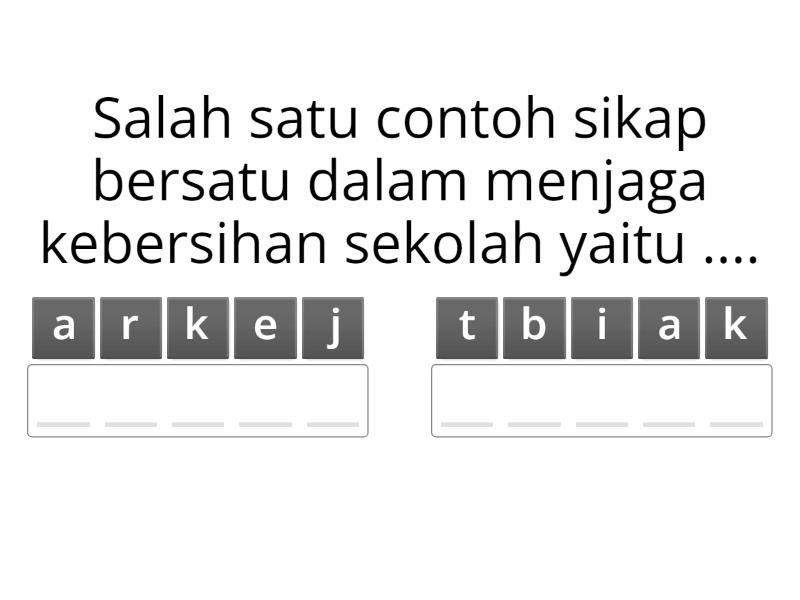 AYOO TEBAK DENGAN BENAR (PP) - Anagram