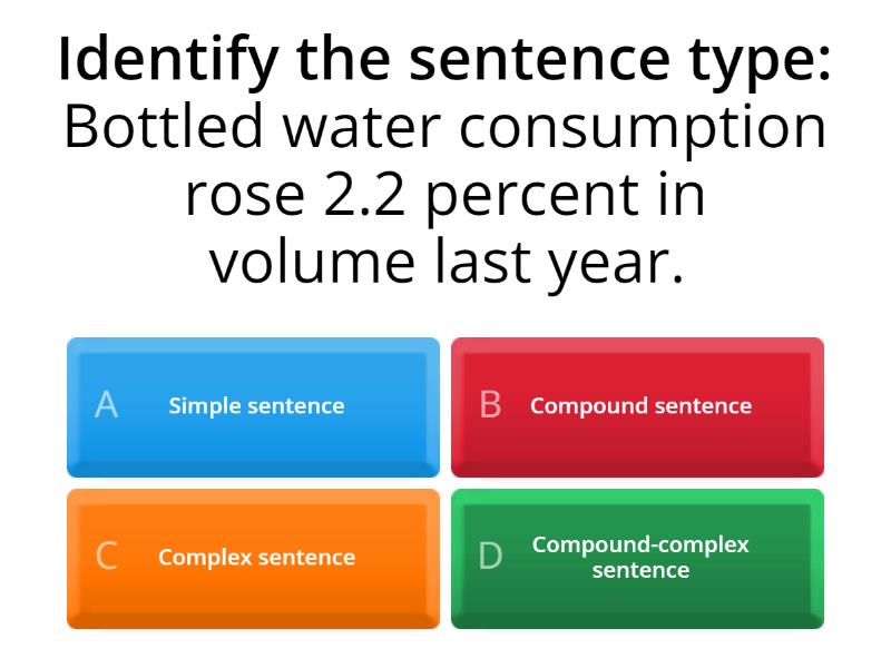 Sentence types and mistakes - Quiz