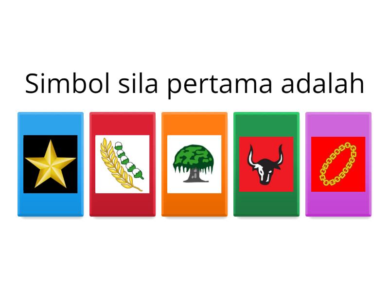 Memahami Simbol Sila-sila Pancasila - Quiz