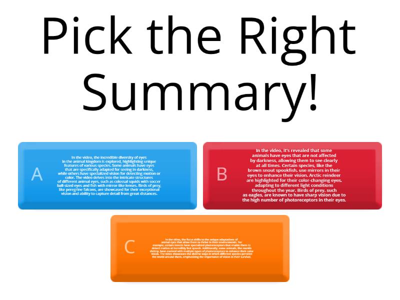 Which animal has the best eyesight? - Quiz