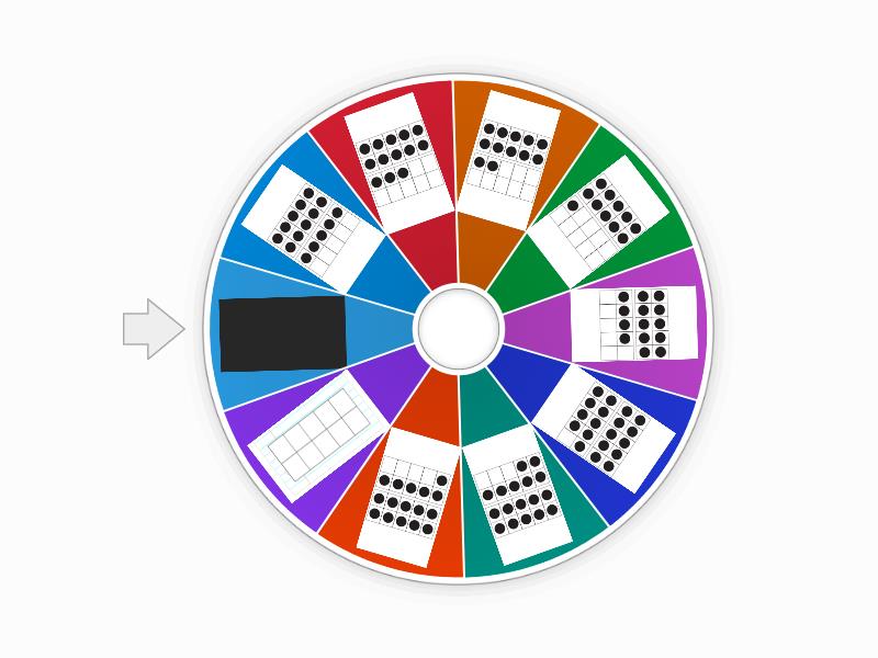 McGuire Copy of teen numbers ten-frame boxes - Spin the wheel